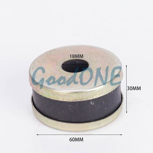 10PCS Industrial Shock Absorber Fixed Foot Pad Rubber Cushion Round 60 ...