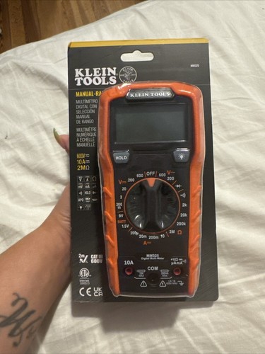 Klein Tools MM325 | Digital Multimeter | 600V AC/DC Voltage Tester ...