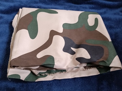New Tan Camouflage Canvas Type Fabric, 36" x 1 1/2 yards | eBay