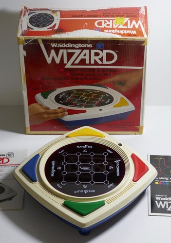 Waddingtons 1979 Wizard Electronic Game w/Box | eBay
