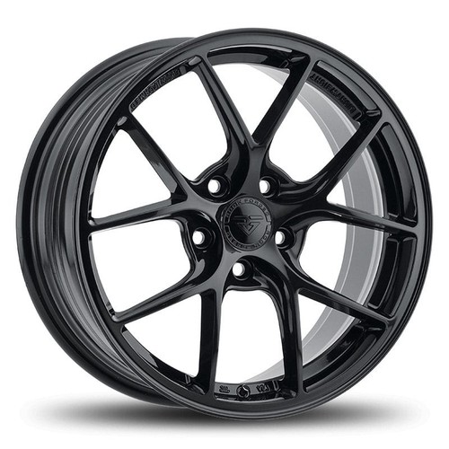 Rock Forged FF10 Wheels 16x7 (35, 5x114.3, 73.1) Black Rims Set of 4 | eBay