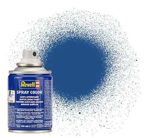 Revell 34156 100ml Acrylic Spray Color Paint - Blue Matte (Ok for Lexan ...