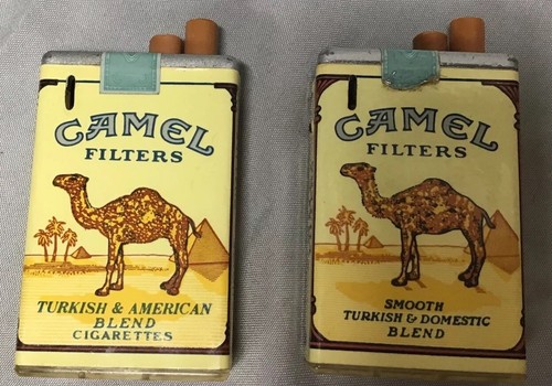 Vintage Camel Brand Cigarette Light- Set Of 2 | eBay