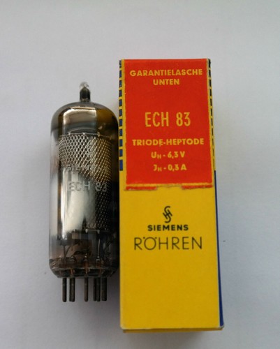 Siemens ECH83 Tubulure Tube Triode-Heptode Neuf en Boite | eBay
