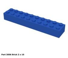 LEGO Sets with Part 3006 Brick 2 x 10