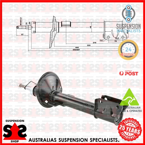 Rear Axle Shock Absorber Suit DACIA Duster (Hs_) 1.6 SCe 115 4x4 DUSTER ...