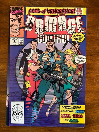 DAMAGE CONTROL #4 (Marvel, 1989) VF 2nd Series, offset cover | eBay