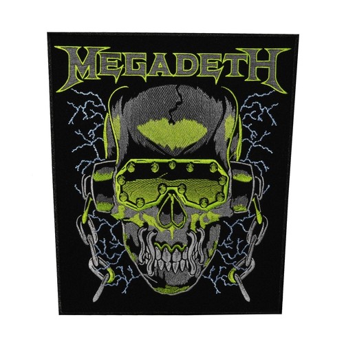 Megadeth Sew On Back Patch Skull American Thrash Heavy Speed Metal Band ...