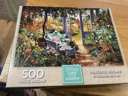 WHSmith 500 Piece Jigsaw Puzzle Peaceful Escape By Richard Telford ...