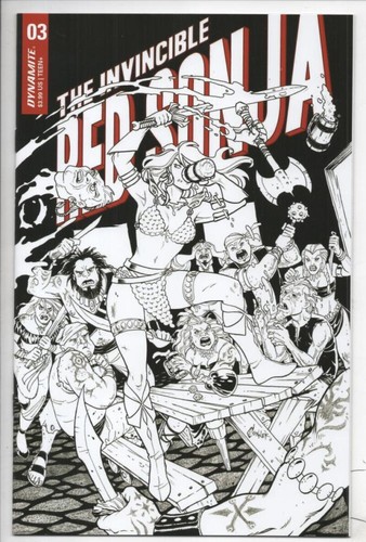 Invincible RED SONJA #3 G, NM, She-Devil, Conner Variant 1:15, 2021 | eBay