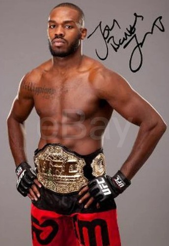 John “Bones” Jones UFC MMA Autographed Signed 8.5x11 Photo Reprint | eBay