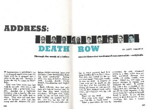 DEATH ROW 1955 PICTORIAL NINE MEN FOR EXECUTION with CARYL CHESSMAN | eBay