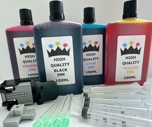 HP Ink Cartridge Refill Kit for HP 304 and HP 304XL Black & Colour ...