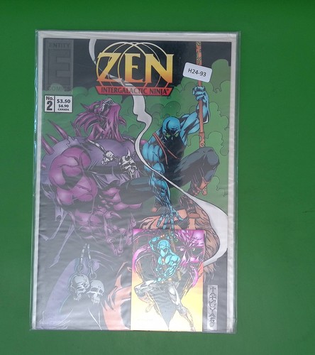 ZEN INTERGALACTIC NINJA: COLOR #2 VOL. 1 8.0 ENTITY COMIC BOOK H24-93 ...
