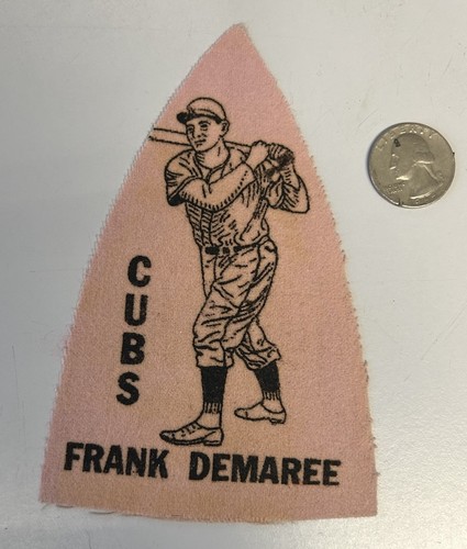 1930's Frank Demaree Chicago Cubs Felt Patch | eBay