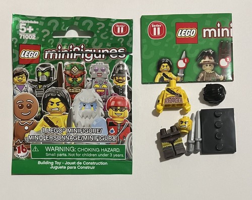 LEGO 71002 Minifigures Series 11 #1 Barbarian w/ Wrapper + Checklist ...