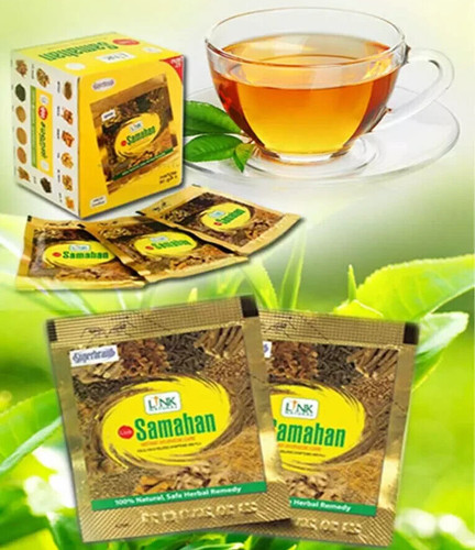 Samahan Ayurvedic Herbal Tea Natural Remedy for Cold & Cough 30pc Free ...
