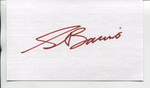 BATMOBILE builder GEORGE BARRIS signed AUTOGRAPH 9427 | eBay