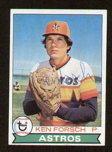 Ken Forsch #534 signed autograph auto 1979 Topps Baseball Trading Card ...