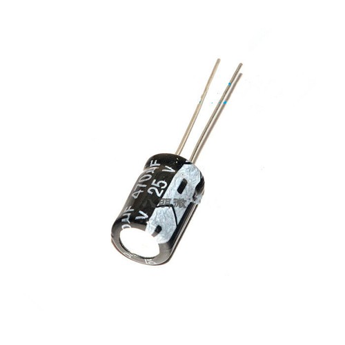 10Pcs Electrolytic Capacitor Inline 25V 470UF Volume 8 * 12 mm | eBay