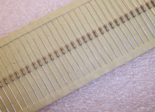 QTY (100) 30K Ohm 1/4W 5% CARBON FILM RESISTORS CF1/4-30K-J STACKPOLE ...