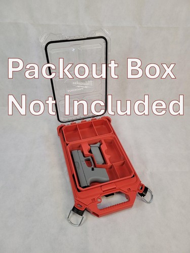 Milwaukee Packout 3d Printed Compact Pistol Gun Tray for 48-22-8436 ...