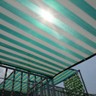 Outdoor Garden Courtyard Sunscreen Striped Net Shade UV Resistance ...