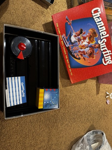 Vintage 1994 Channel Surfing Board Game by Milton Bradley | eBay