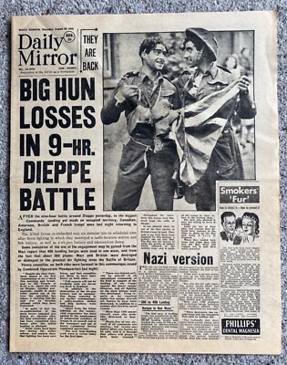 Daily Mirror in Collectable Vintage Newspapers (1920-1980) for sale | eBay