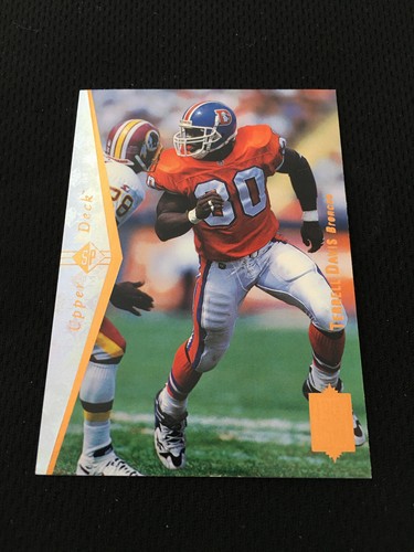 TERRELL DAVIS ROOKIE SP 1995 DENVER BRONCOS RC HALL OF FAMER FOOTBALL ...