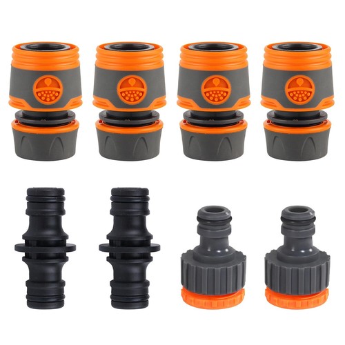 Raccord Gardena Raccord de Tuyau 1/2"12mm 8 Pièces Embout Gardena ...