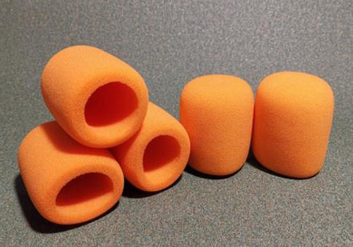 10Pcs orange Foam Mic Cover Handheld Stage Microphone Windscreen DJ ...