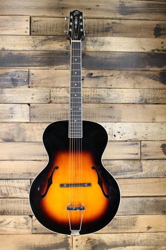 The Loar LH-700-VS Supreme Archtop Acoustic Guitar - Tobacco Sunburst # ...