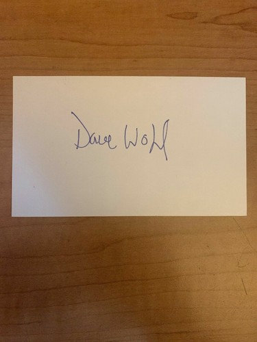 DAVE WOHL - CLIPPERS BASKETBALL - AUTHENTIC AUTOGRAPH SIGNED- B4276 | eBay