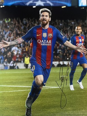 lionel messi signed products for sale | eBay
