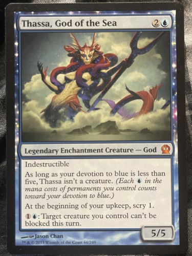 MTG Thassa, God of the Sea Theros 66/249 Regular Mythic | eBay