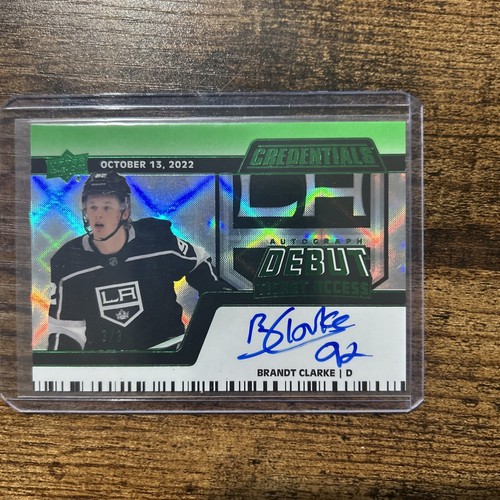 2022-23 Upper Deck Credentials - Debut Ticket Access Autographs ...