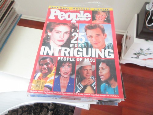 People Magazine , Dec 30 1991-Jan 6 1992 25 Most Intriguing of 1991, Di ...