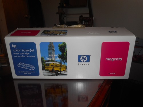 HP Color LaserJet Toner Cartridge MAGENTA C4193A | eBay