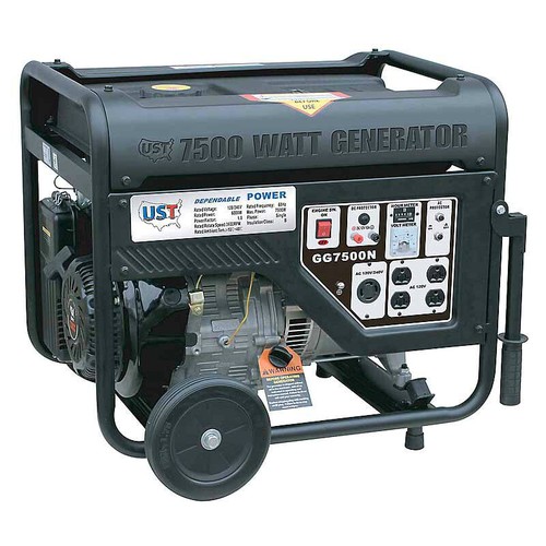 LOCAL PICKUP. UST 7500 WATT GENERATOR GG7500N. Used for less than ...