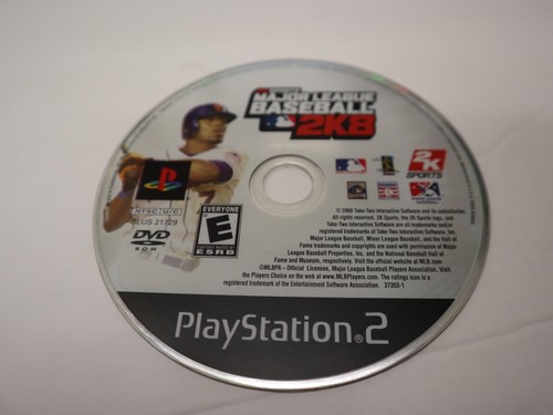 Major League Baseball 2K8 (PS2, 2007) Disc Only 710425391231| eBay
