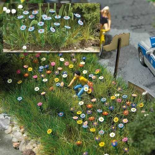 HO Scale Scenery - 1229 - Summer Flowers - Kit | eBay