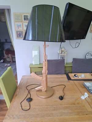 Gun Table Lamp for sale | eBay