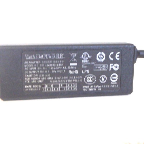EDAC POWER ELEC. 100-240V INPUT / 19V 2.1A OUTPUT AC/DC POWER SPLY ...