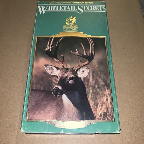 Whitetail Secrets (VHS) Dave Embry's Adventures In The Wild, deer hunting series | eBay