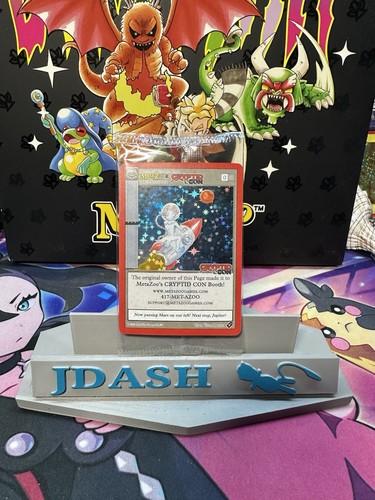 2021 MetaZoo Cryptid Con Lexington Dingbelle in Space Full Holo Promo ...