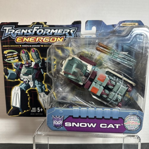 Transformers Energon Snow Cat New Factory Sealed Robots in Disguise ...