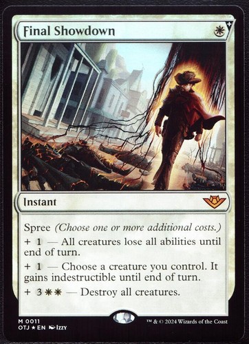 Final Showdown - 11 Foil MTG OTJ | eBay