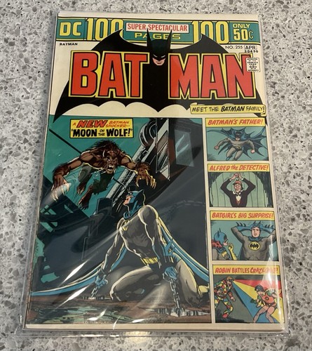 BATMAN 255 -100 PAGE SUPER SPECTACULAR 1974 NICE! NEAL ADAMS! | eBay