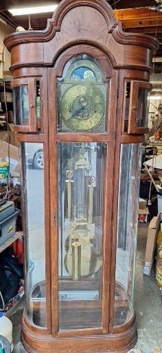 Ridgeway Clock Movement Grandfather Clock Parts, dial. hands ...